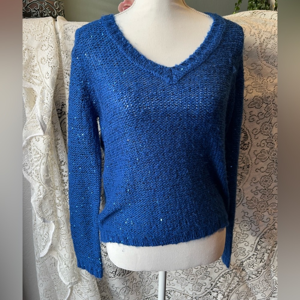 Vintage Razzle Dazzle Sweater - Gem